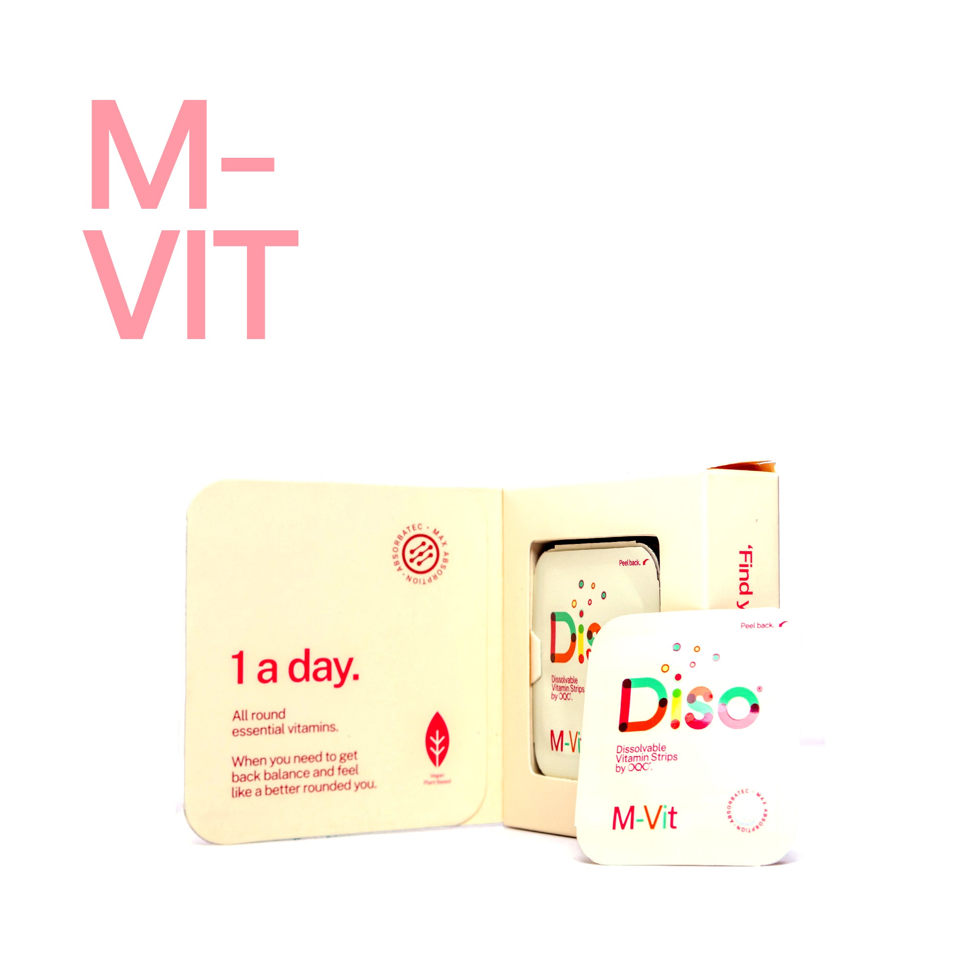 M-Vit | Multivitamin Supplement | Multivitamin Strips | Diso
